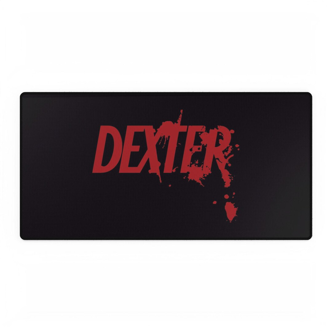 Dexter Blood Splatter Desk Mat | TV Show Logo Mouse Pad - Etsy