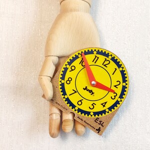 Vintage Judy Instructo Original Toy Mini-clocks, 11 Learning Tools ...