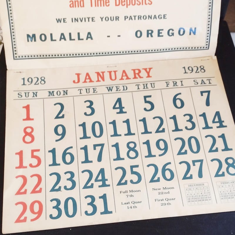National Bank Calendars - Etsy
