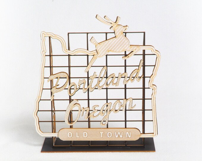 Model Kit Oregon Historic Landmark Sign Laser Cut Architectural - Etsy