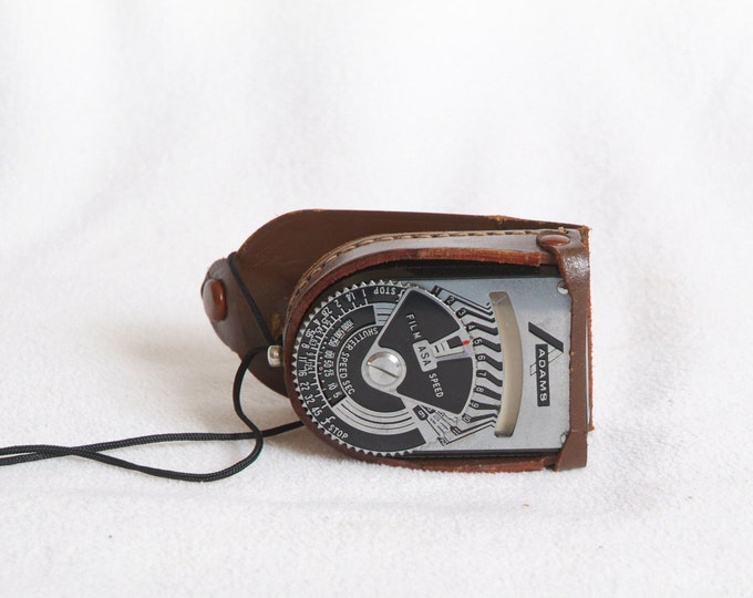 Camera Exposure Meter - Camera Light Meter by Adams 1950s - Etsy