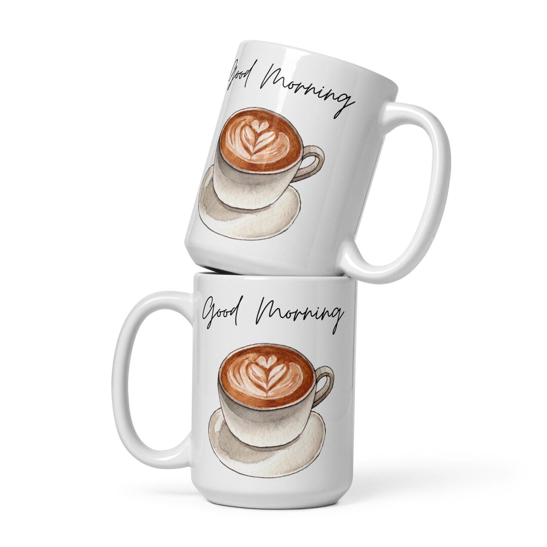 Good Morning - Mug for Coffee Lovers - Etsy