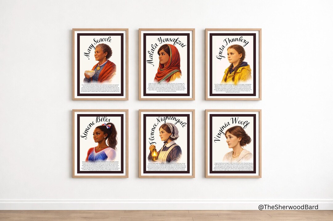 Inspirational Women Posters | Secondary Classroom Display | Diverse ...