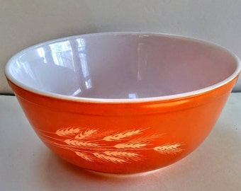 Orange Pyrex Bowl - Etsy
