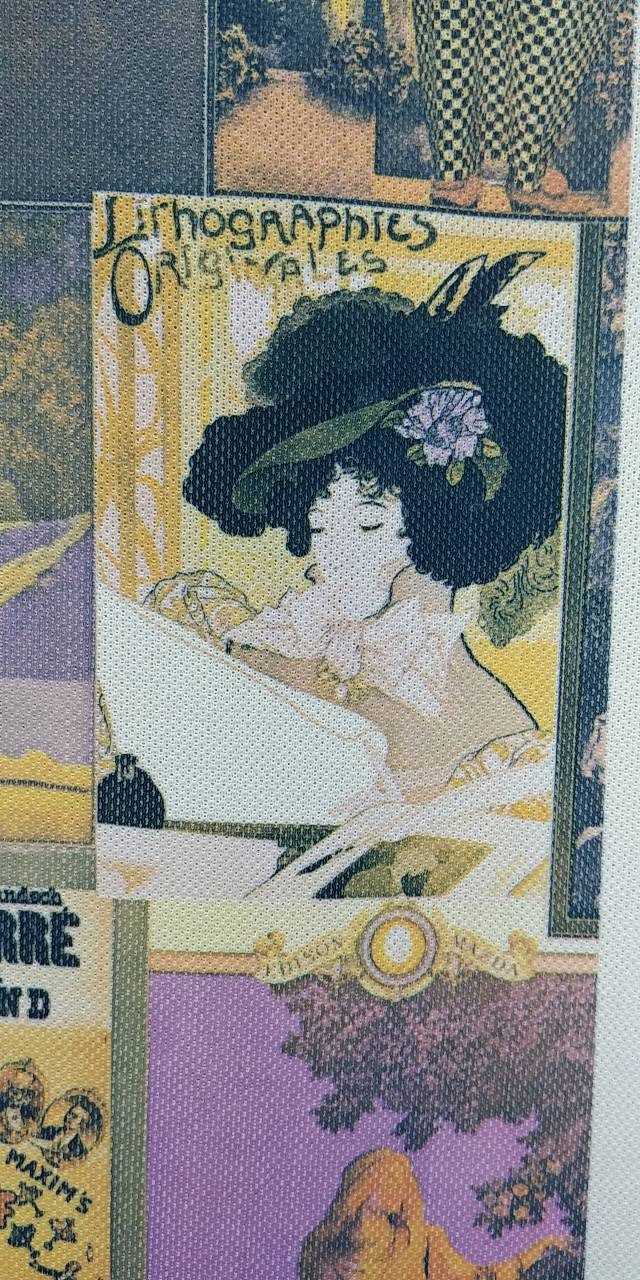 Vintage Fabric With Various Magazine Coversretrosewing - Etsy