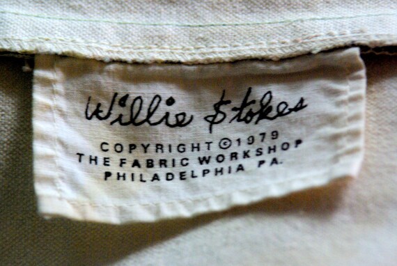 Vintage Tote,Willie Stokes Heavy Canvas Tote,The Fabr… - Gem