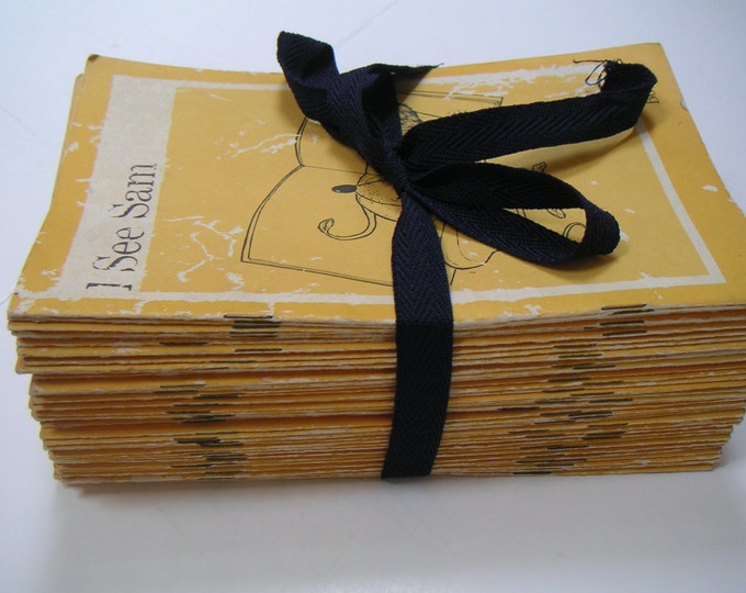 Vintage Childrens Books. ORIGINAL I See Sam Early Reader Books by SWRL ...