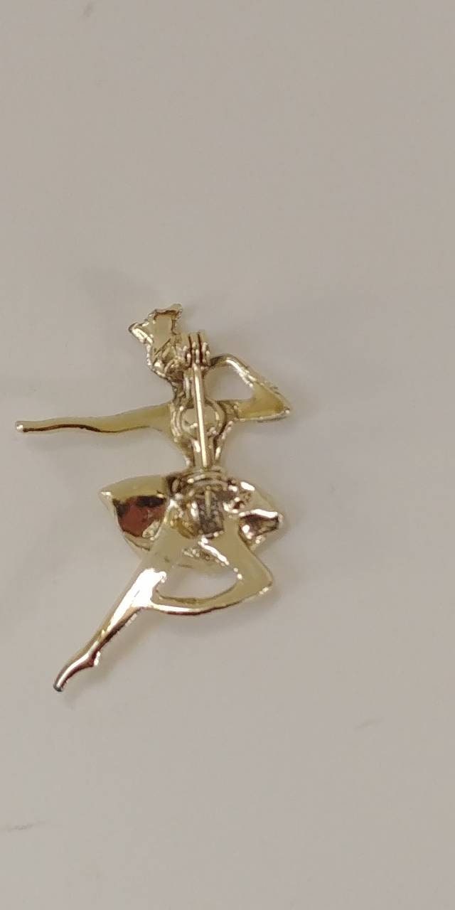 Vintage Brooch,ballerina Brooch,ballet,ballet Dancer,collectible ...
