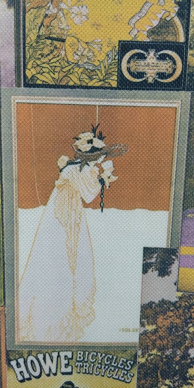 Vintage Fabric With Various Magazine Coversretrosewing - Etsy