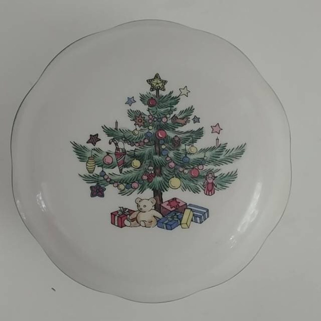 Vintage Christmas Trinket Box, Nikko Japan, Holiday Keepsake - Etsy