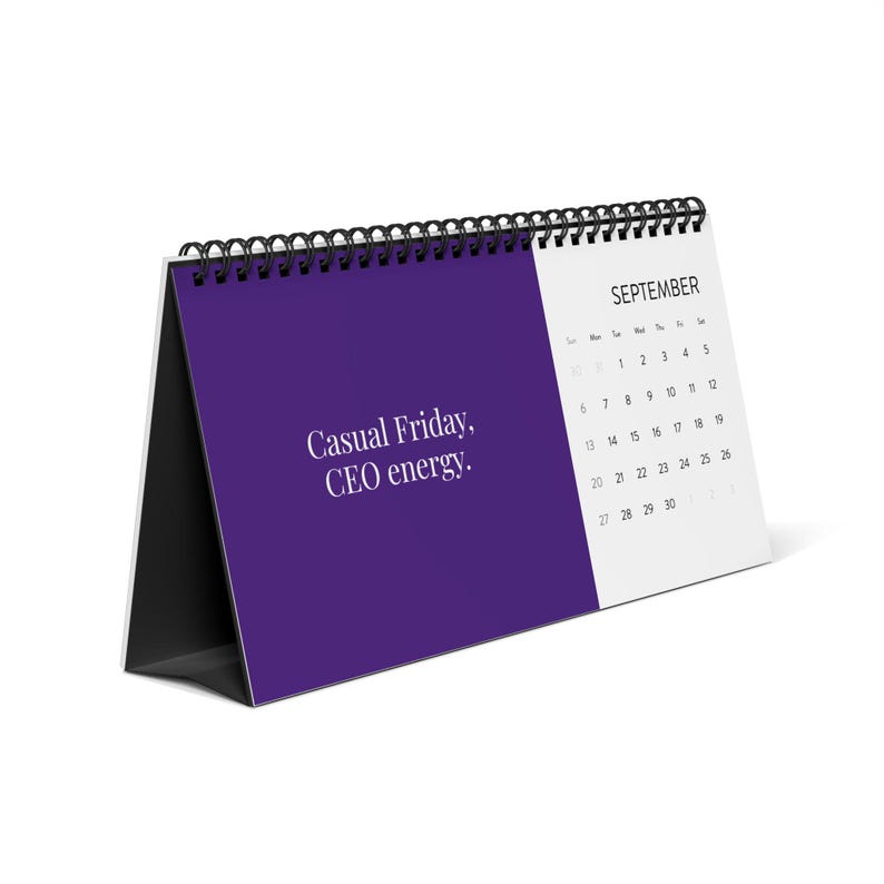 Desktop Calendar, 2026 Funny WFH, Work From Home Sarcastic Quotes, Home ...