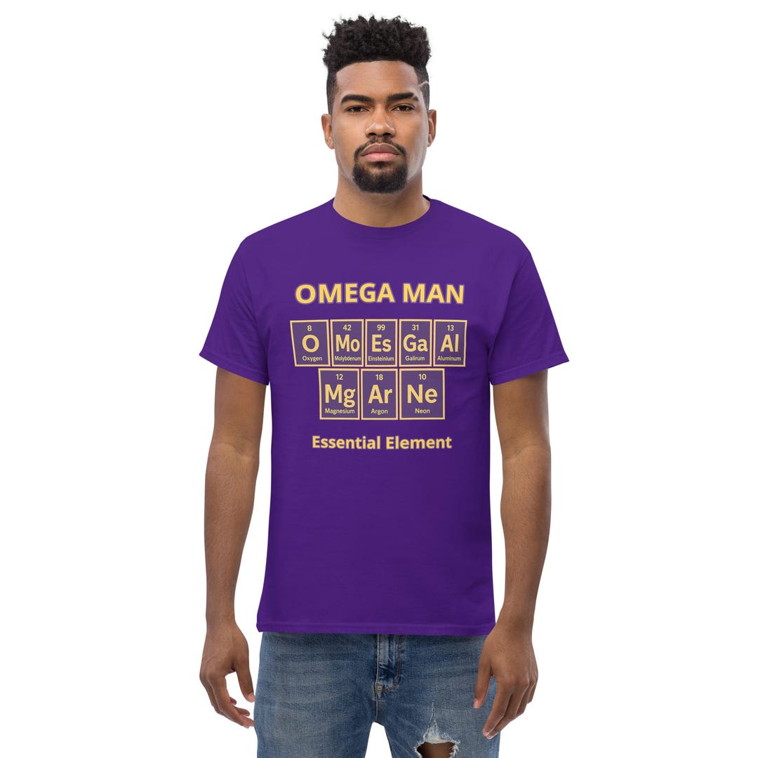 Omega Man Essential Element Periodic Table - Etsy