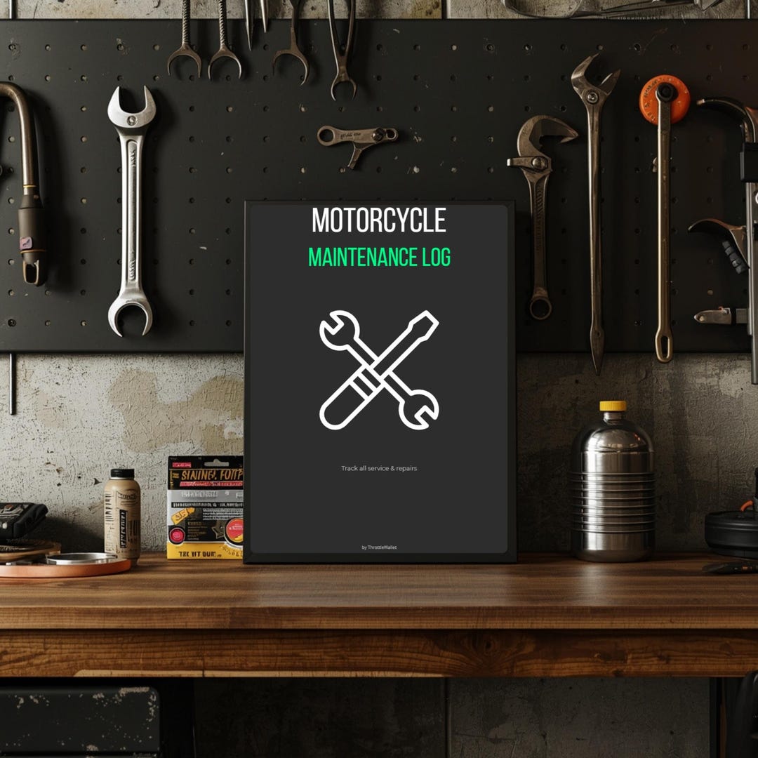 Motorcycle Maintenance Log – Never Miss a Service Again - Etsy