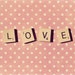 Scrabble Quote, Scrabble Letters, Scrabble Wall Art, Scrabble Art, Pink ...