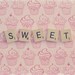 Scrabble Quote, Scrabble Letters, Scrabble Wall Art, Scrabble Art, Pink ...