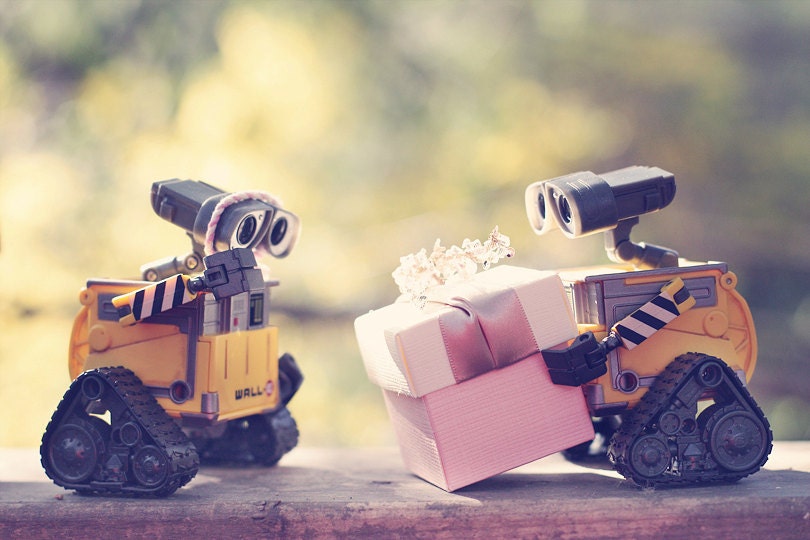 Wall-e Print Wall-e Art Anniversary Gift Birthday Gift - Etsy