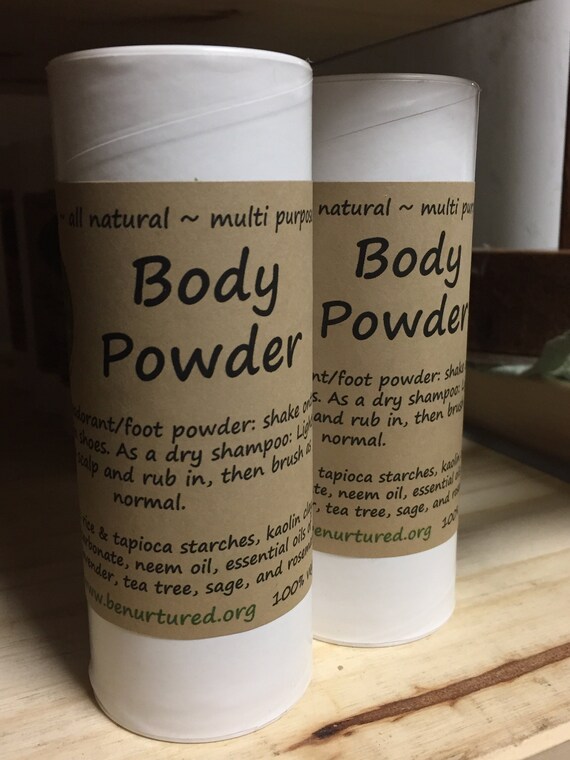 Talc-free Body Powder - Etsy