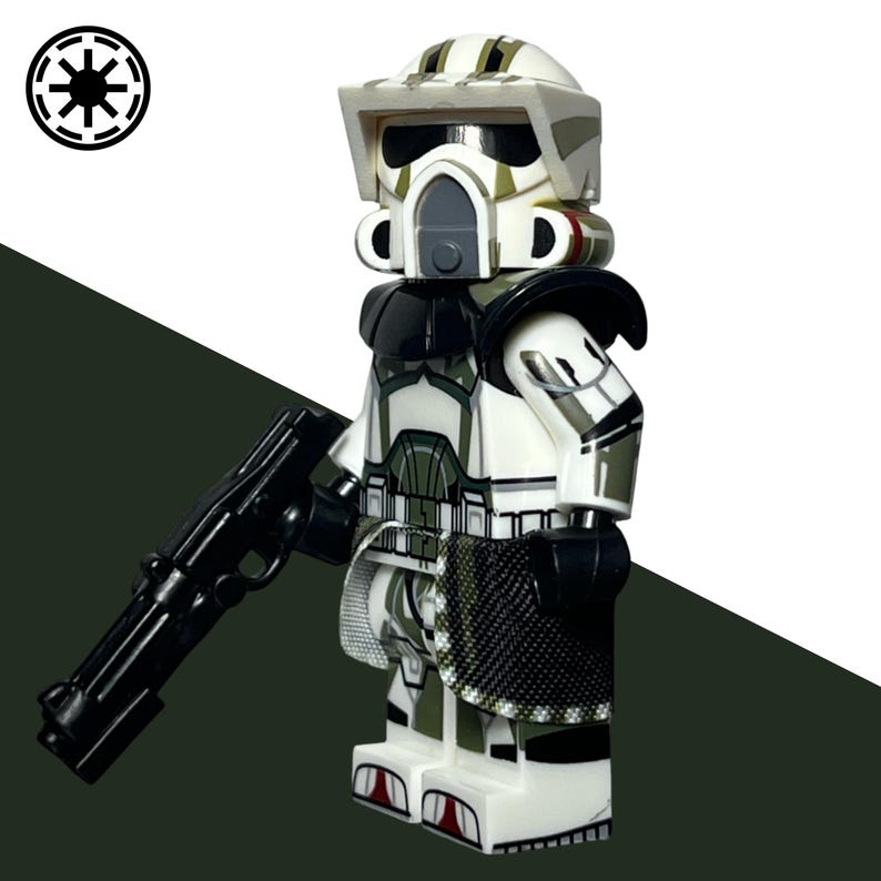 ARF Commander Trauma Custom Minifigure Fits Lego Star Wars, Clone Wars ...