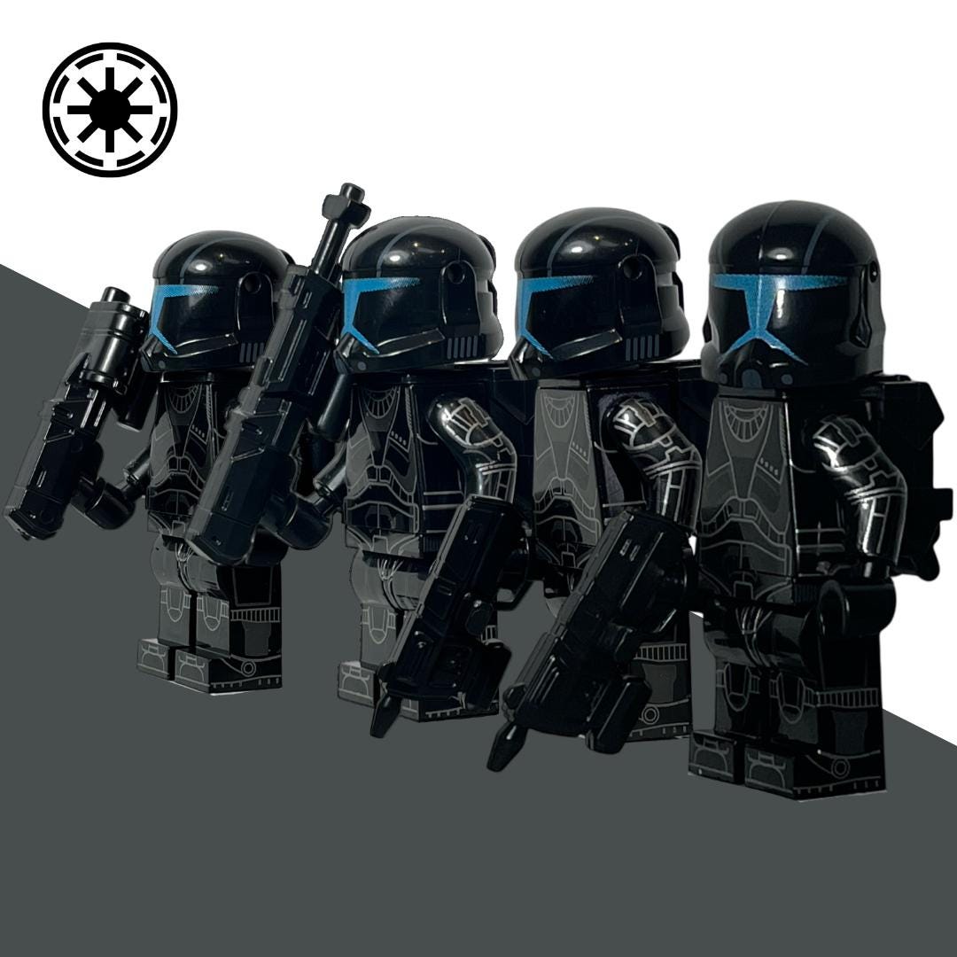 Lego Star Wars Omega Squad figurines personnalisées cloner des ...