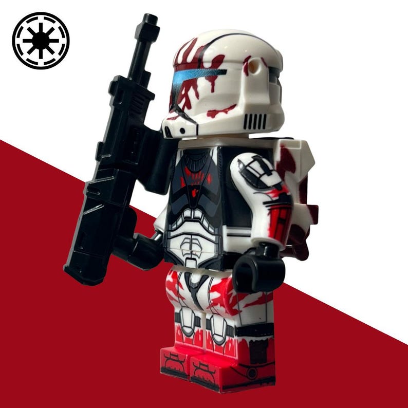 Lego Star Wars Delta Squad Custom Minifigures Clone Wars Boss Fixer ...