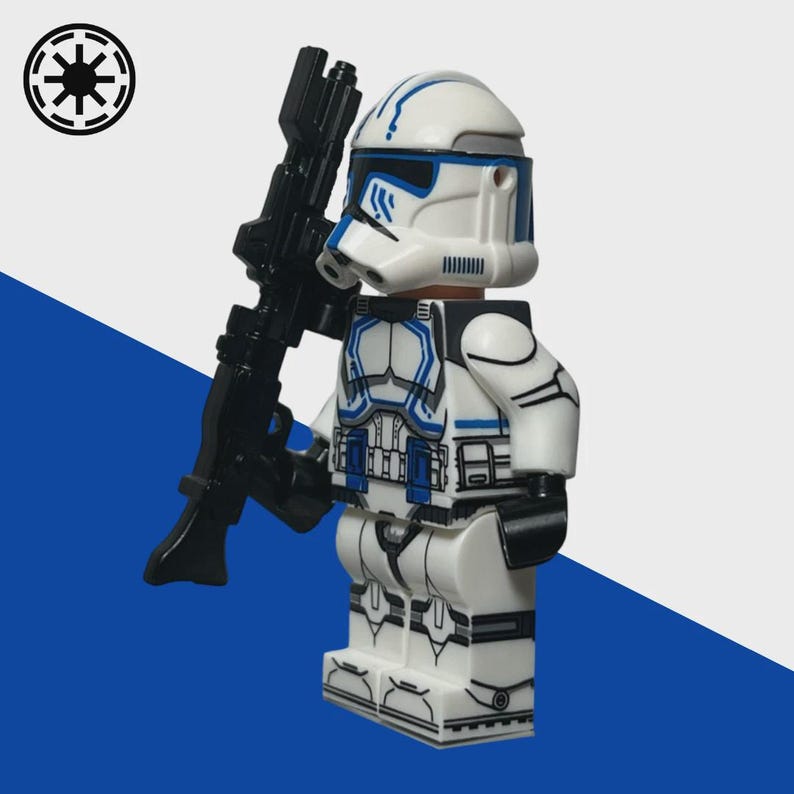 Lego Star Wars 501st Legion Clone Trooper Battle Pack 8x Custom ...
