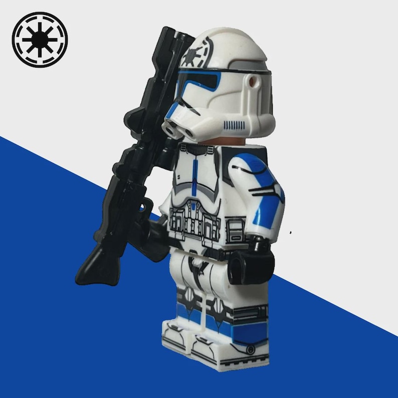 Lego Star Wars 501st Legion Clone Trooper Battle Pack 8x Custom ...