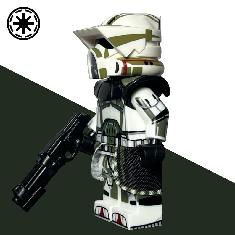 ARF Commander Trauma Custom Minifigure Fits Lego Star Wars, Clone Wars ...