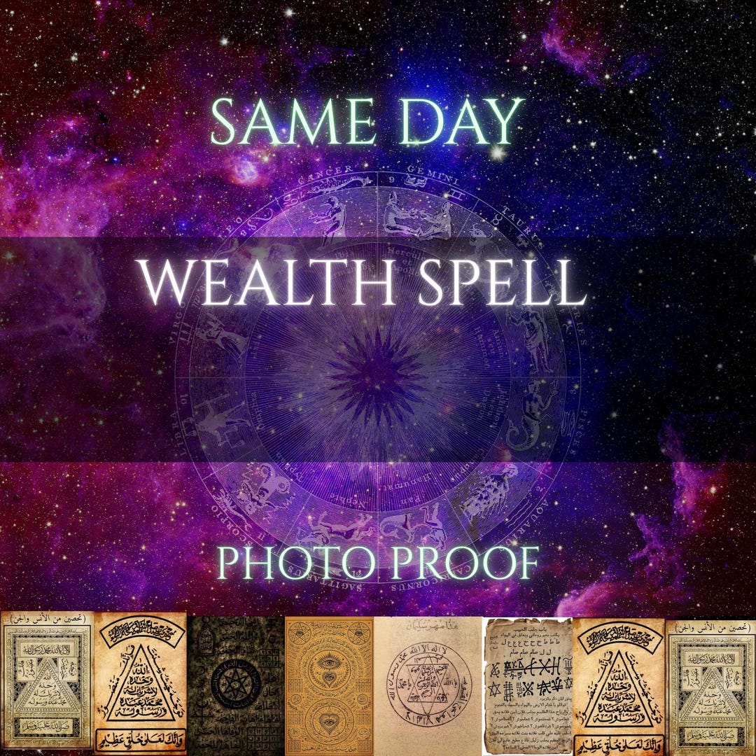 Personalized Wealth Spell | Financial Growth, Prosperity Focus & Long ...