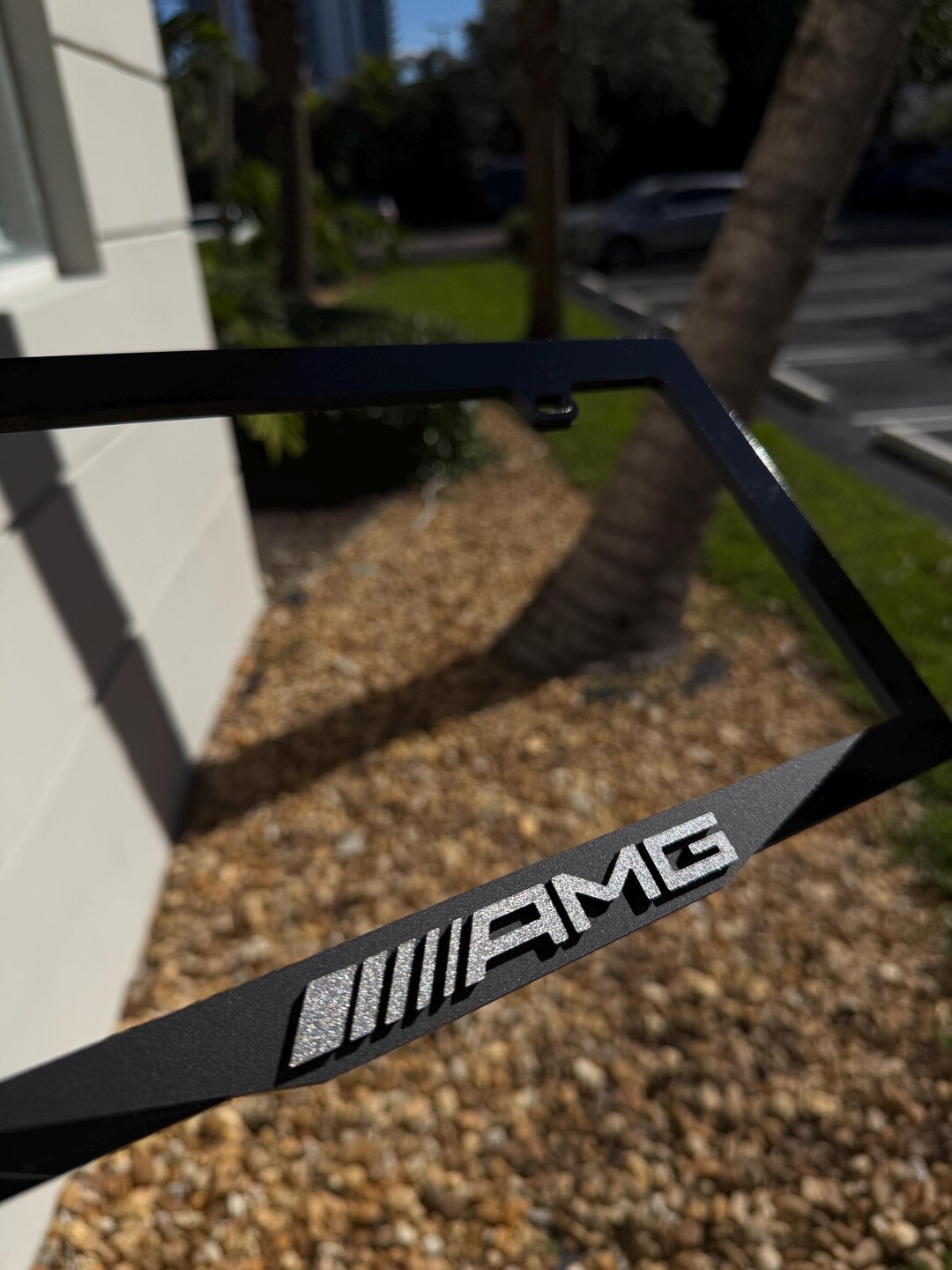 Amg Luxury Custom License Plate Frame 3D - Etsy