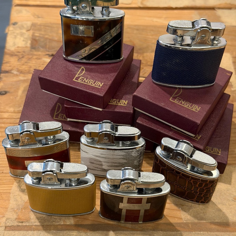 Vintage Penguin Lighters - Etsy