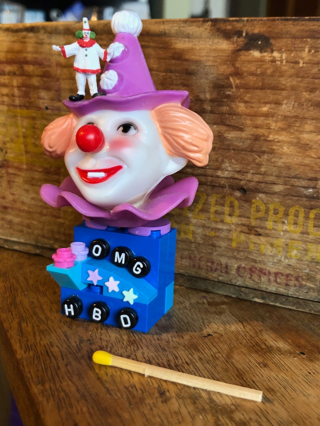 OMG Happy Birthday Clowns | Unique OOAK Miniature Art | Featuring ...