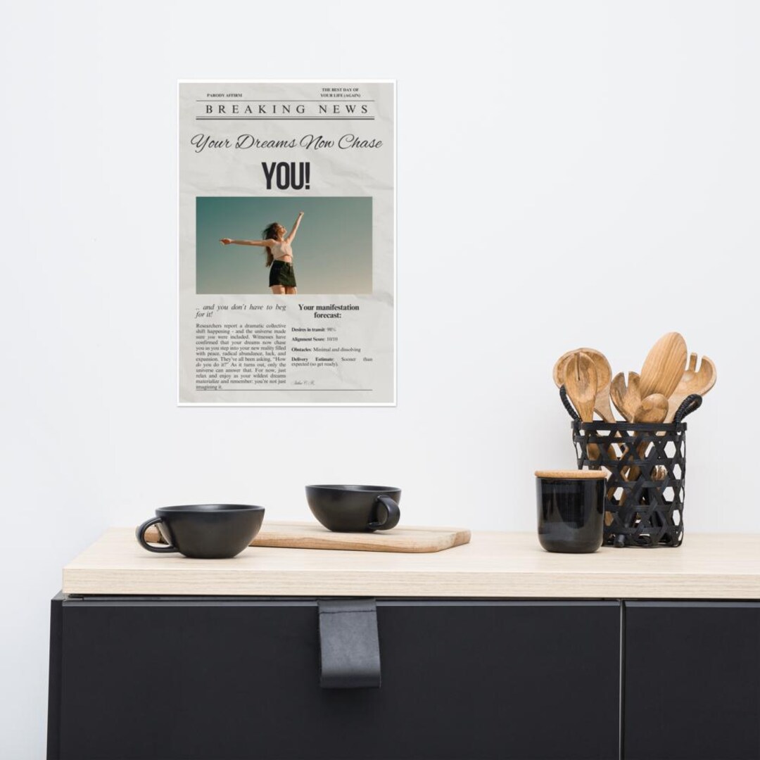 The Delusion Daily : Newspaper Poster - Etsy