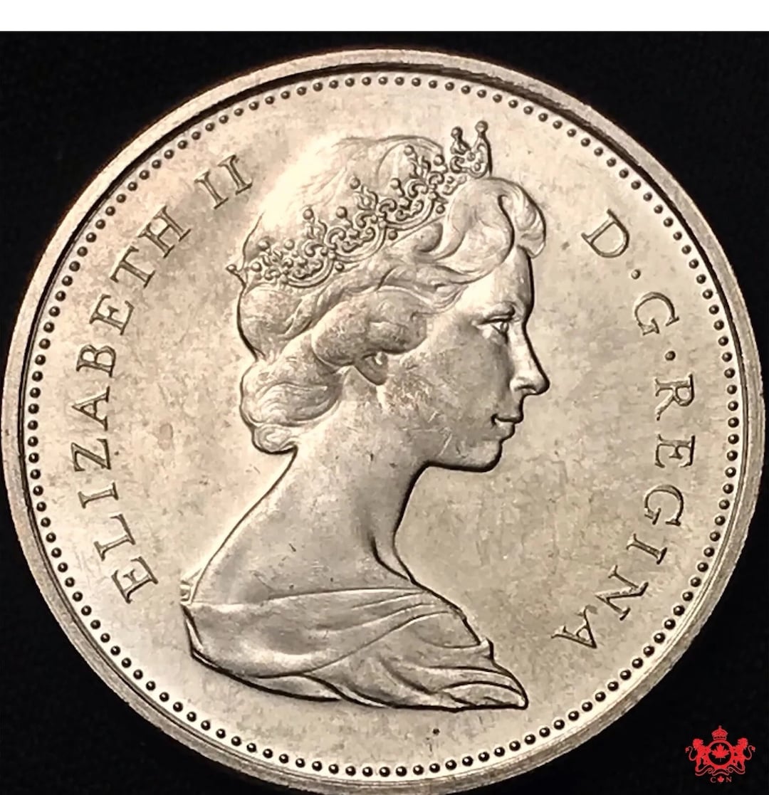 Canada 1967 Silver Quarter - Etsy