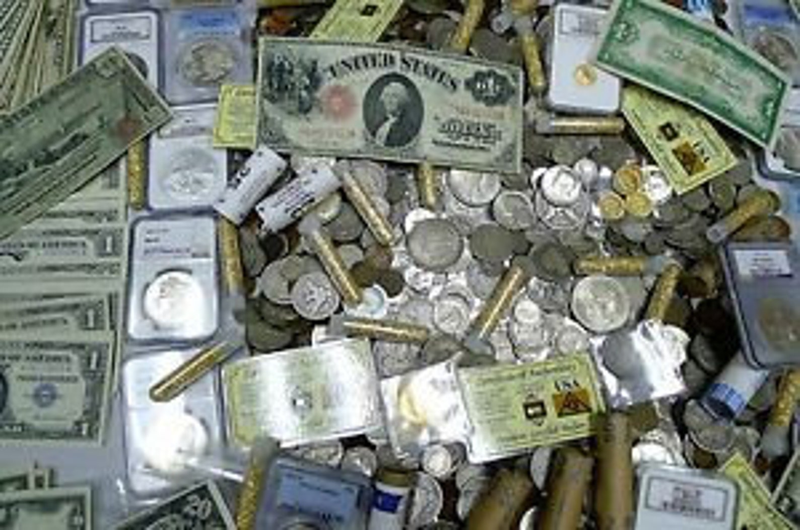 100 Plus Coin Estate Lot NGC PCGS Silver Coins, Currency, Gold Flake - Etsy