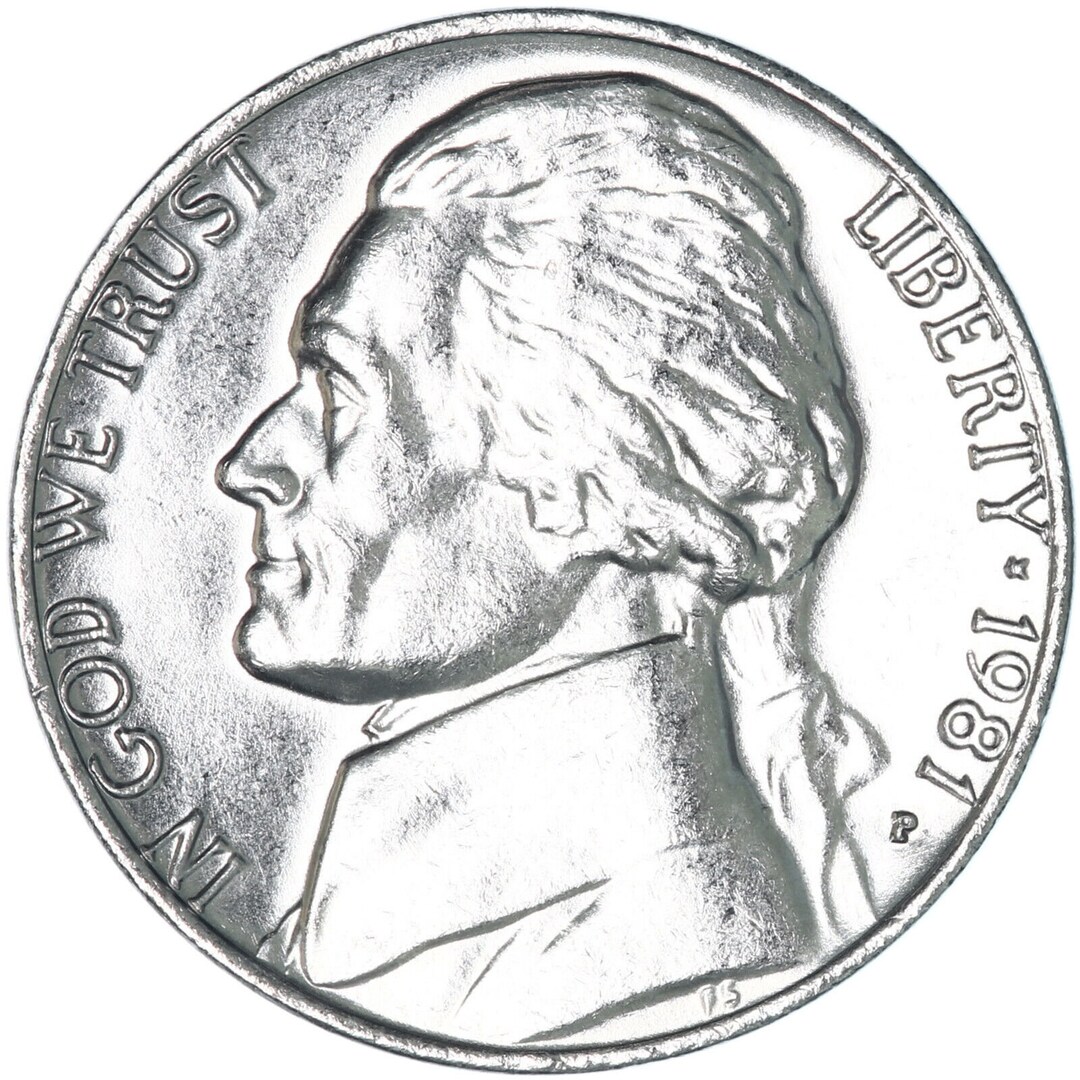1981 Nickel BU - Etsy
