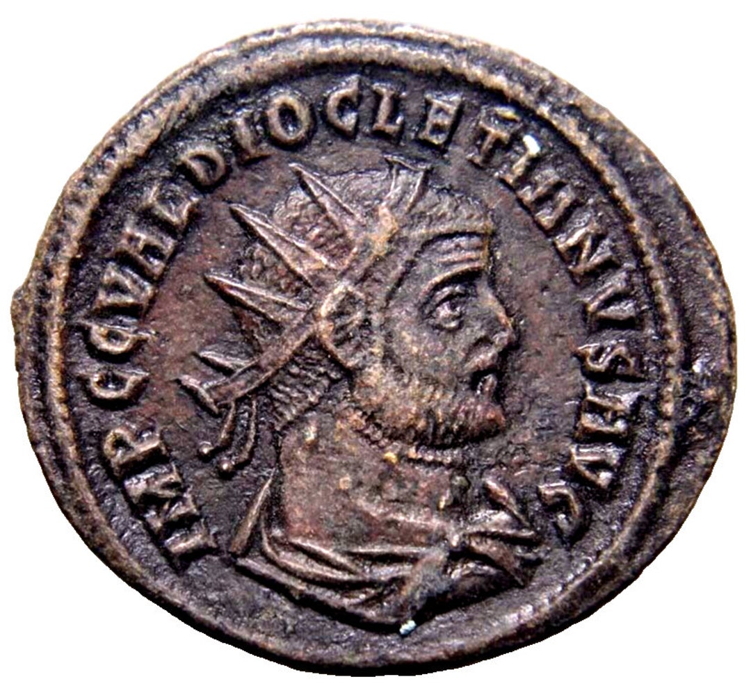 100 World Coin Estate Plus Diocletian, 286 - 305 AD AE Antoninianus ...