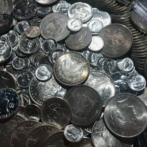 US Silver Coin Hoard Morgan Dollars Silver is Soaring - Etsy