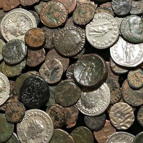 Ancient Coins Roman Greek Byzantine Bronze Save 40 Dollars - Etsy