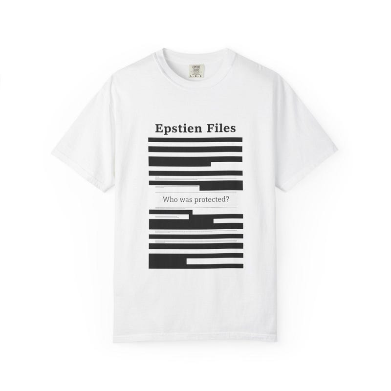Redacted Files Epstein - Etsy UK