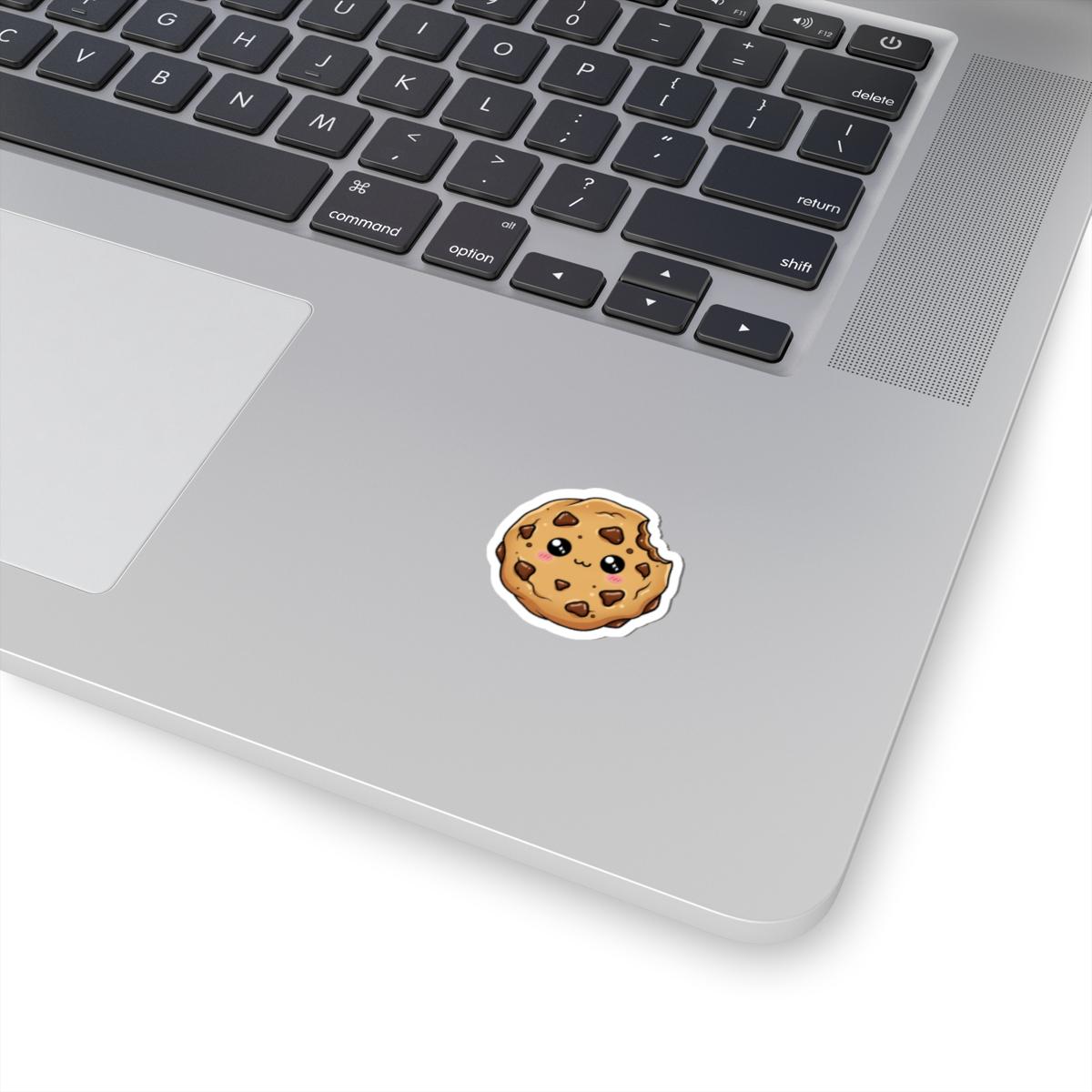 Kawaii Chocolate Chip Cookie Sticker | Kiss-cut Sticker - Etsy
