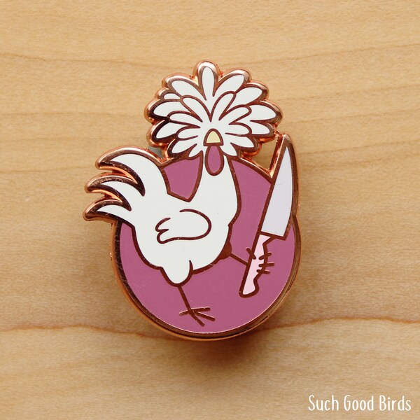 Chicken Pin - Etsy