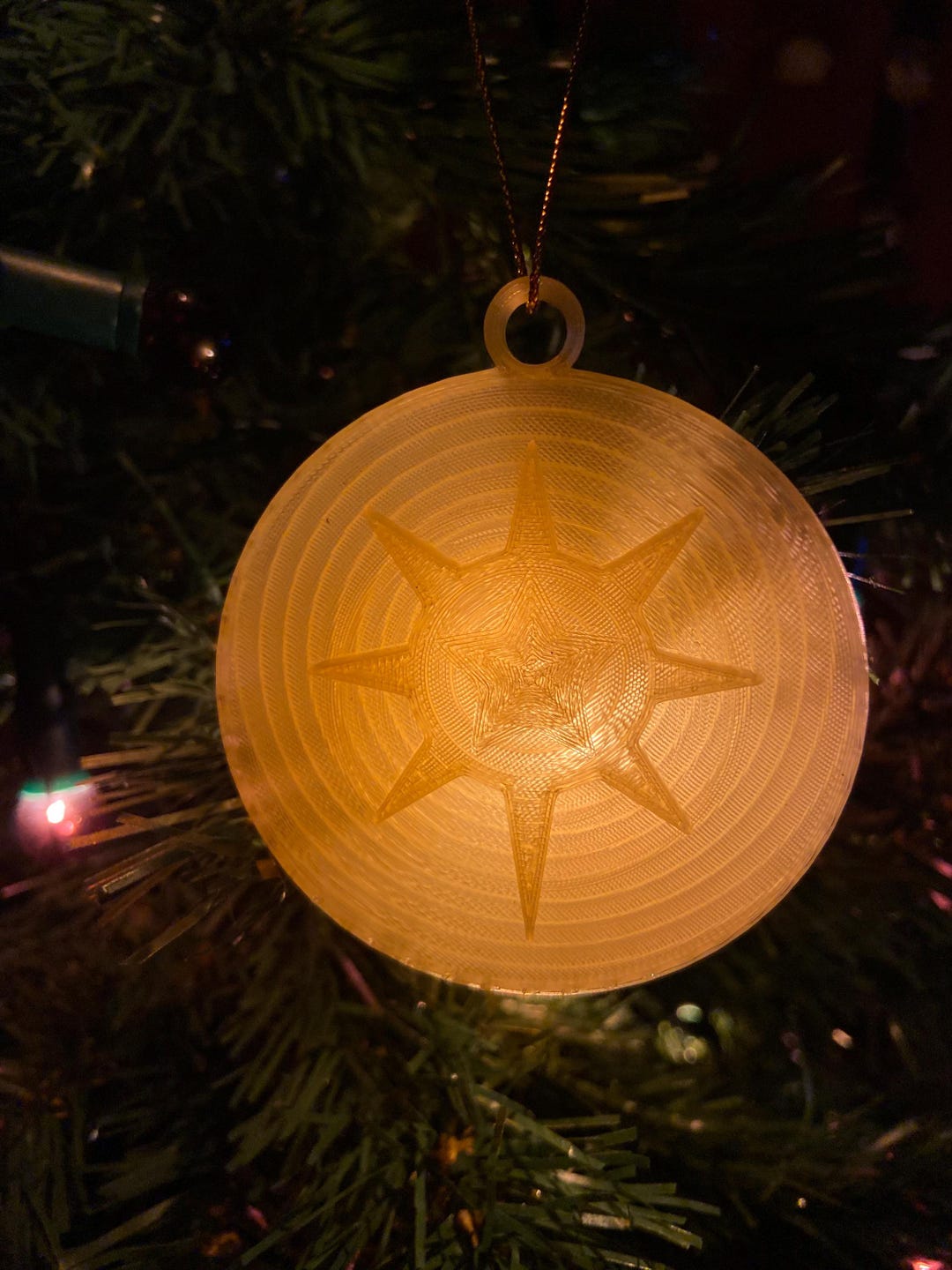 Translucent 3D Printed Baubles - Etsy UK