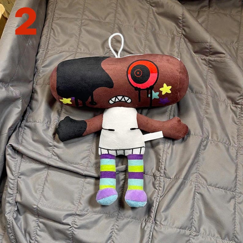 Vee Plush Toy Inspired by Dandy's World • Kawaii Plush • Cute Anime Toy ...