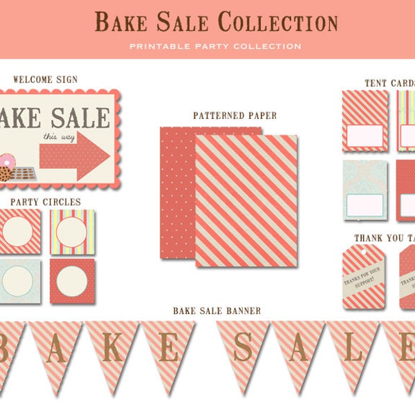 Bake Sale Sign - Etsy