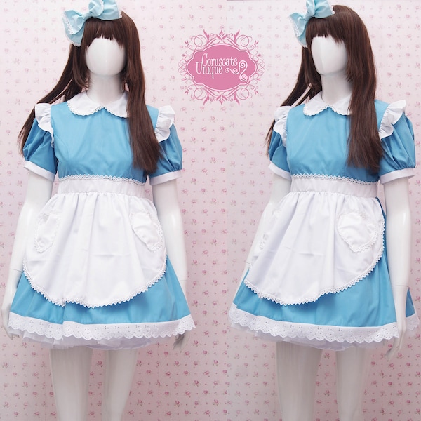 Japanese Maid Costume - Etsy