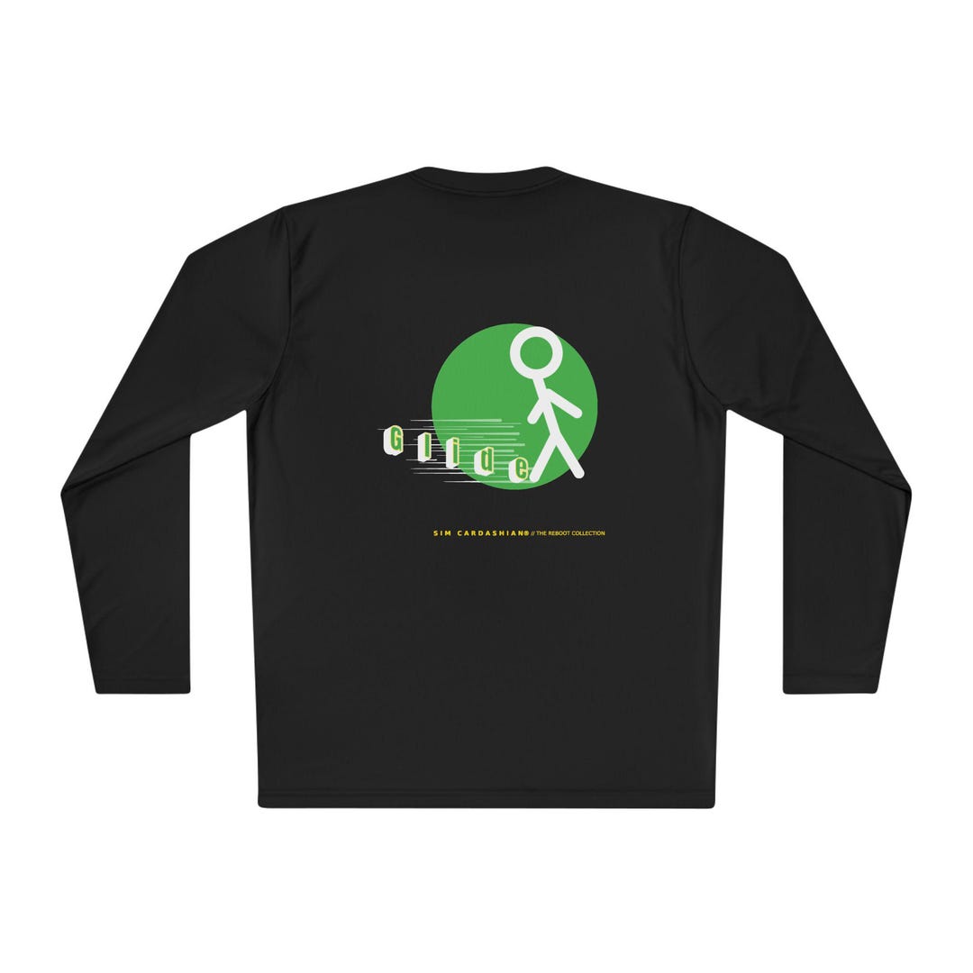 Don't Walk Graphic Tee | Stick Figure Pedestrian Long Sleeve - Etsy