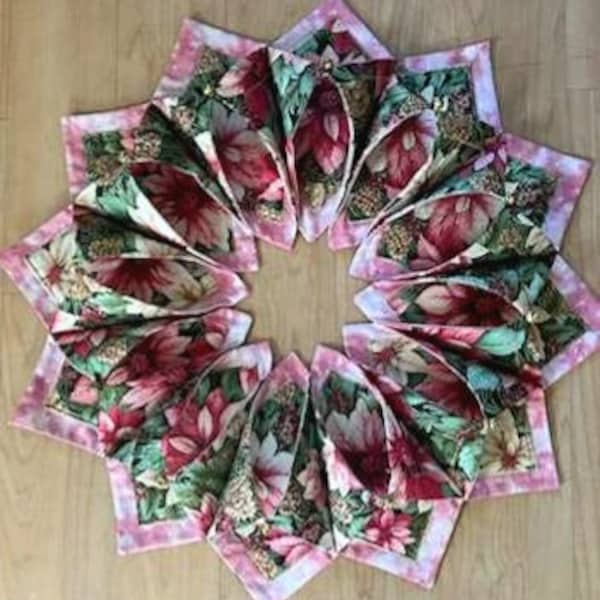 Fabric Wreath - Etsy