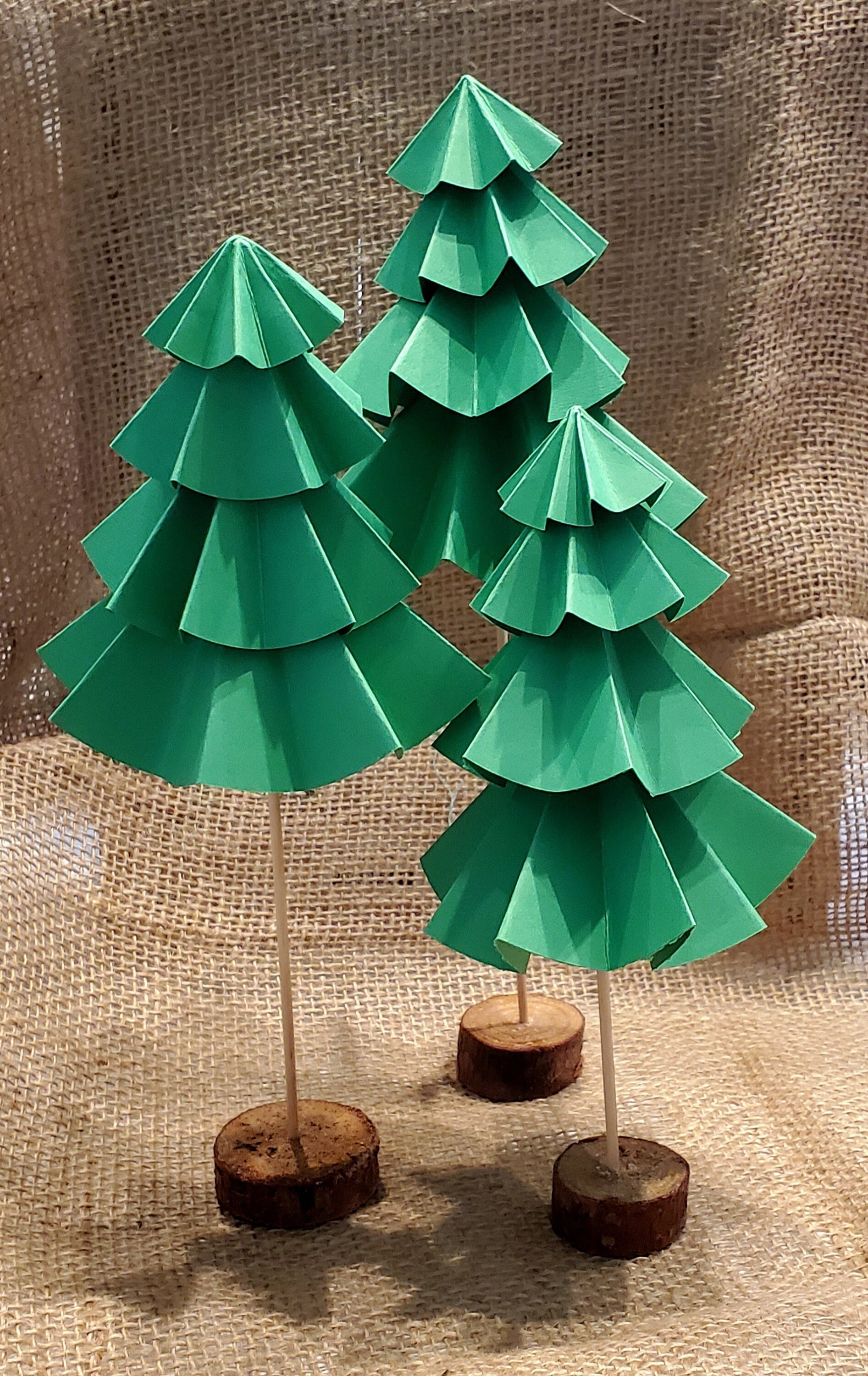 Paper Trees - Set of 3 - Etsy