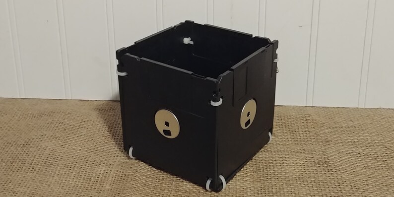 Floppy Disc Pen & Pencil Holder - Etsy