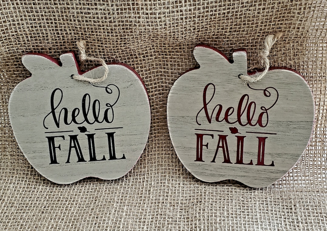 Wooden Apple Ornament - Etsy